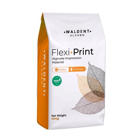 Waldent Flexiprint Alginate Impression Powder Dust Free And High