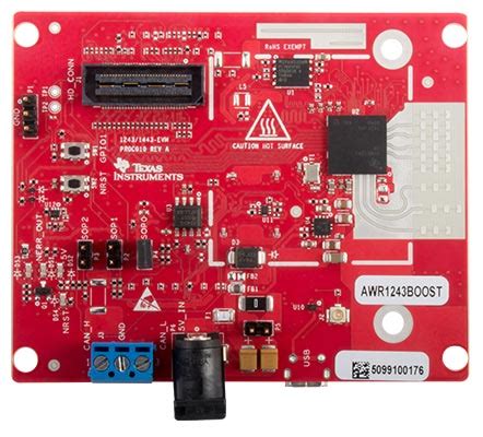 AWR1243BOOST AWR1243 76 GHz To 81 GHz High Performance Automotive MMIC Evaluation Module TI Com