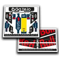 Alternative Sticker For Set 42206 Oracle Red Bull Racing Rb20 Car