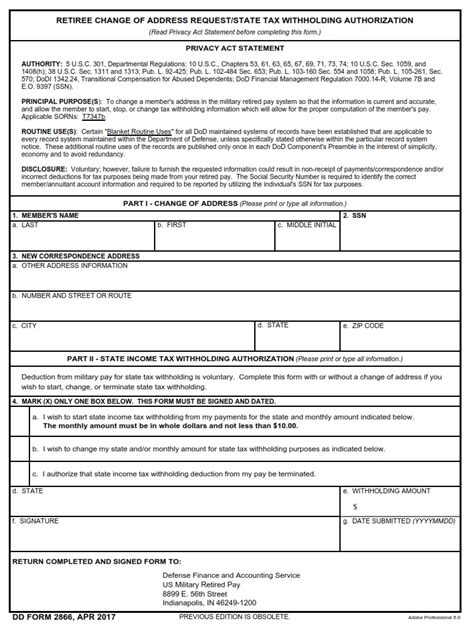 Dd Form 2686 Printable Form 2025