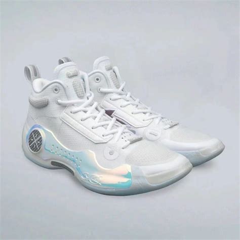 Li Ning Way Of Wade 10 White Hot” And 305 Basketball Shoes Lining