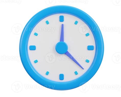 3d Timer Clock Icon Design Illustration 47247416 Png