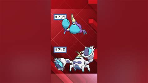 Pokédex Entry 739 Crabrawler Shorts Pokemon Youtube