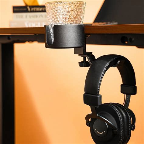 Giá để Cốc Kẹp Bàn Hyperwork Ch01 Đen Chính Hãng GiÁ RẺ QuÁ