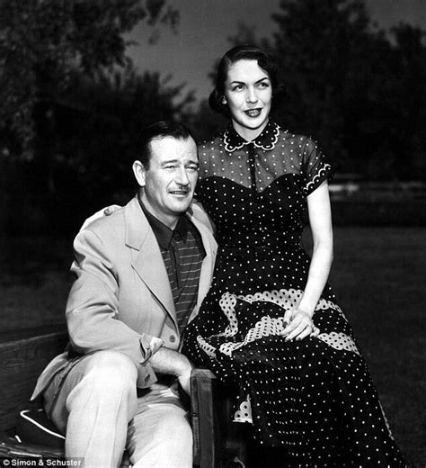 John Wayne And Second Wife Esperanza Bauer Known As Chata John Wayne