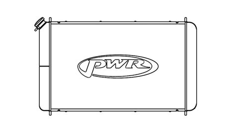 55mm Performance Radiator Module Chevrolet C10 Truck 1973 87 Ls W Toc