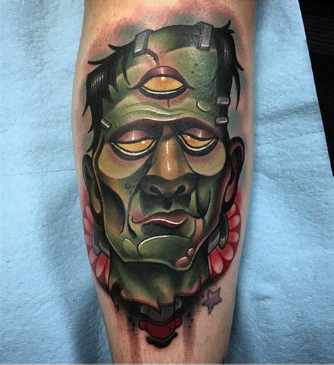 Bring Frankensteins Monster To Life In Tattoos The Tattooed Archivist