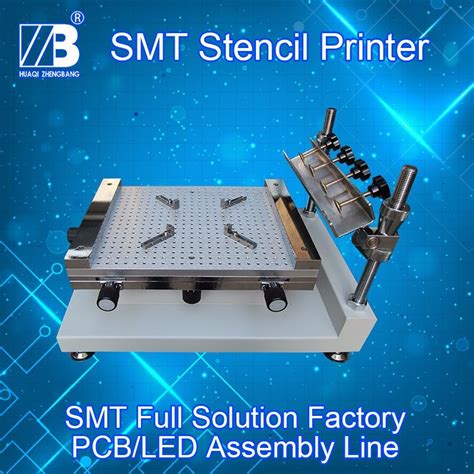 Smt Manual Solder Paste Printerpcb Silk Screen Stencil Printing