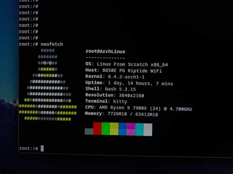 I Have Finally Installed Linux From Scratch Yes Neofetch Was Necessary R Linuxmasterrace