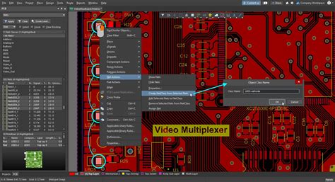 Working With Classes On A Schematic And Pcb Altium Designer Technical Documentation