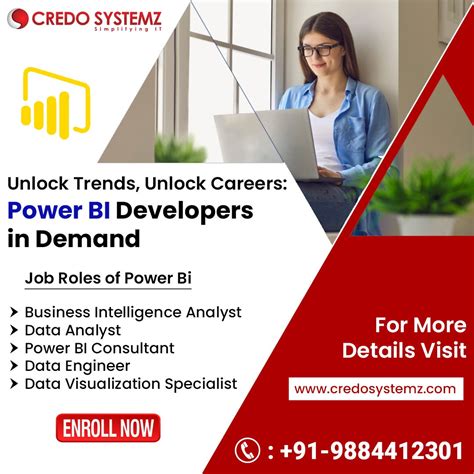 Unlock The Power Of Data Visualization With Power Bi Training In Chennai By Credo Systemz By