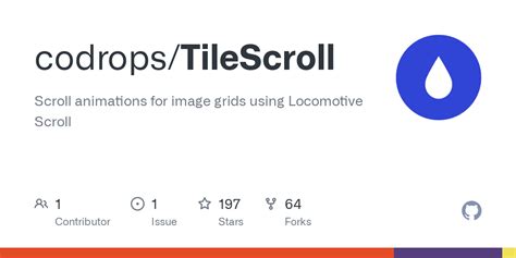 Github Codropstilescroll Scroll Animations For Image Grids Using Locomotive Scroll