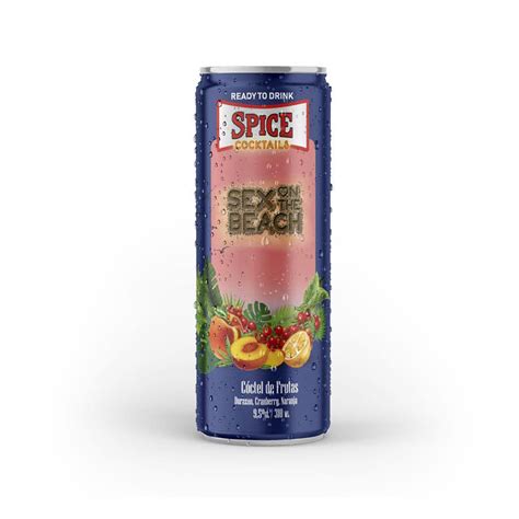 Cóctel Spice Sex On The Beach 9 5° Lata De 310 Cc Licores Villafraz