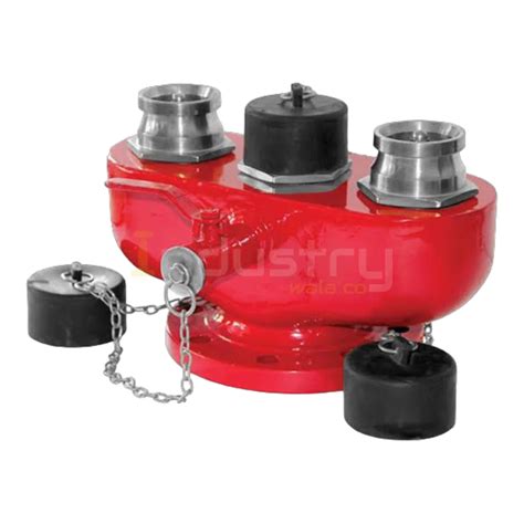 Material Cast Iron Dry Riser Three Way Breaching Inlet Size 4 At