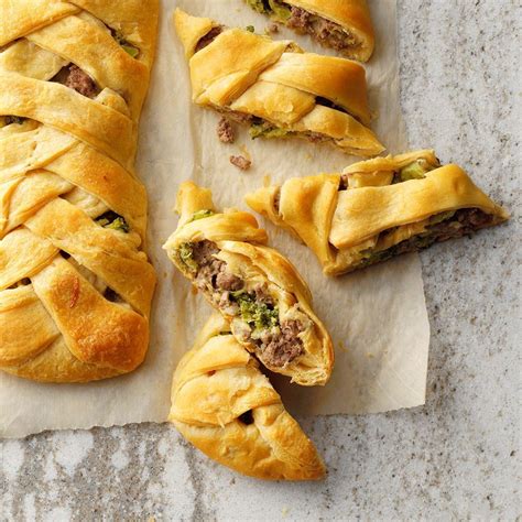 Broccoli Beef Braids Recipe How To Make It