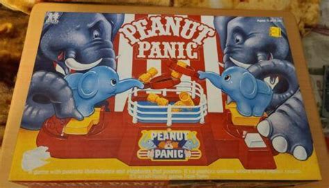 Vintage 1979 Peanut Panic Board Game By Tomy New In Original Box