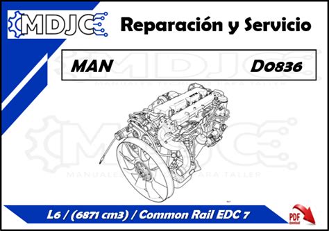 Workshop Manual Repair And Service Engine Man D0836 Service Manual