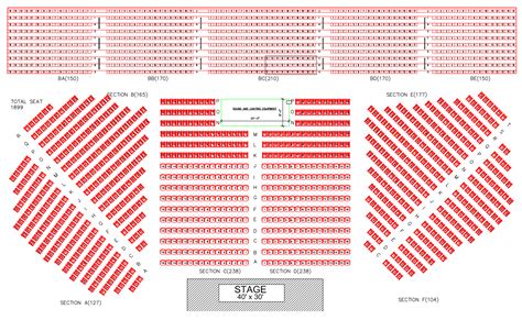 York Fairgrounds Seating Chart Grand Opera House York Seating Plan