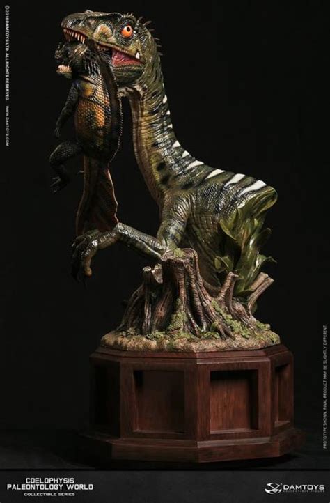 Coelophysis Green Paleontology World Mus008a Collectible Museum