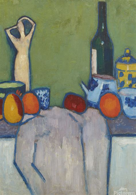 2886 Alexej Von Jawlensky Stilleben Mit Früchten By Artvi Wall Art