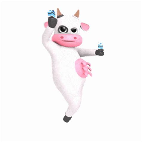Dancing Cow Milk Sticker Dancing Cow Milk Grooves Discover And Share S