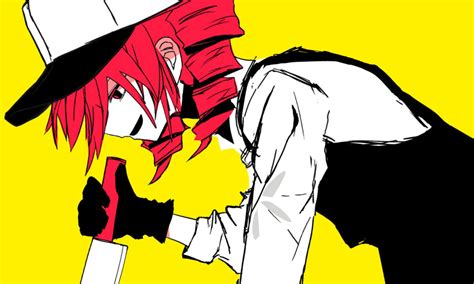 Safebooru 1girl Apron Black Apron Black Eyes Black Gloves Butcher