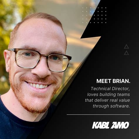 Brian Gilham On Linkedin Im Excited To Share That Ive Joined Kablamo As Technical Director