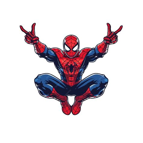 Premium Vector Vector Spiderman Illustration