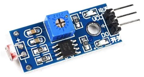 Light Dependent Resistor Ldr Sensor Module Adjustable Sensitivity