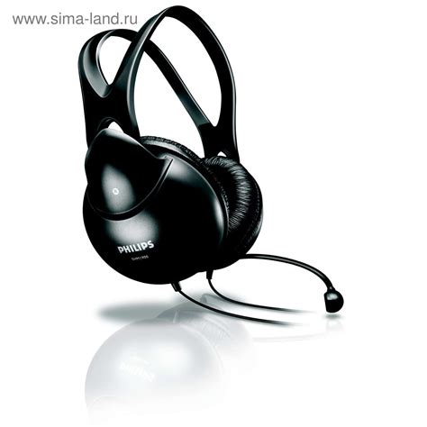 Наушники с микрофоном Philips shm 1900, черные + наушники Philips ...