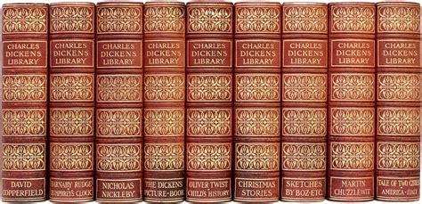 Dickens Charles The Complete Works Of Charles Dickens 18 Volumes