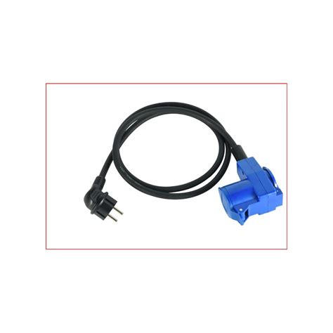 Prolunga Con Doppia Presa Cavo Da 1 5 Cm