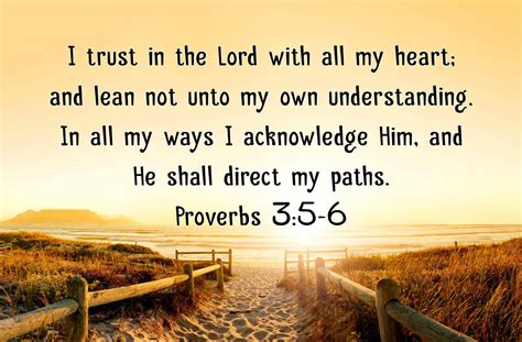 Download God Quotes Proverbs 3 5 6 Wallpaper