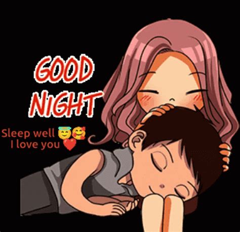 Good Night Animated Sleepy Bear 