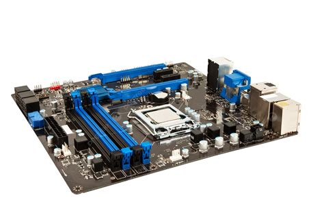 Laptop Black And Blue Mother Board Controller Motherboard Chip