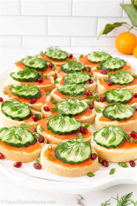 Smoked Salmon Canapés Classic Recipe For All Occasions Recipe
