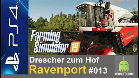 Ps4 Ls19 Drescher Zum Hof 013 Let´s Play German Hd Youtube