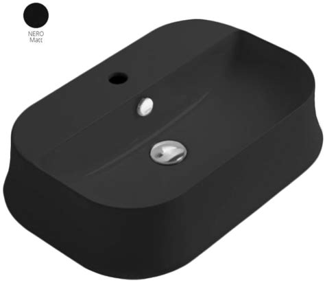 ᐉ Умивальник Simas Sh 09 Sharp Black Matt Sh09nm купити по ціні 14