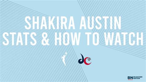 2026 Shakira Austin Stats Washington Mystics Bleacher Nation