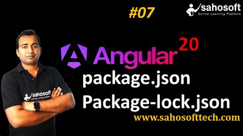 Package And Package Lock In Angular 20 Angular 20 Tutorials In Hindi