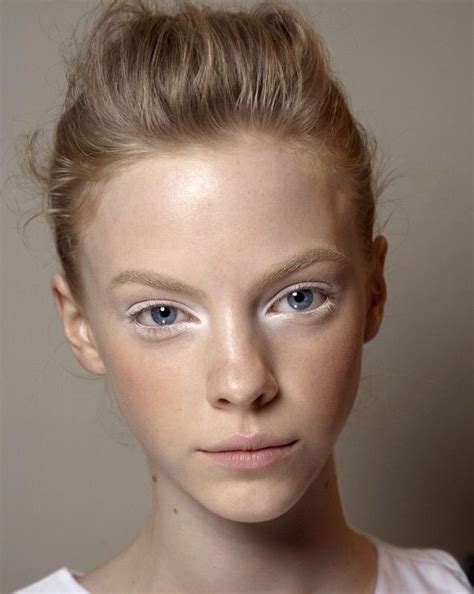 Makeup White Makeup Around Eyes White Inner Eye Makeup Simple White