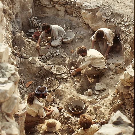 Free Archaeological Site Excavation Image Archaeology Excavation
