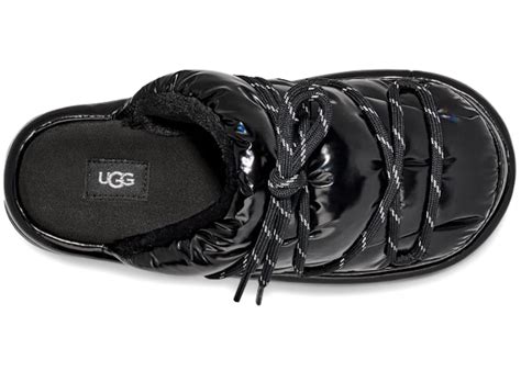 Ugg Hi Shine Spaceslider Slide Black Womens 1149033 Blk Us