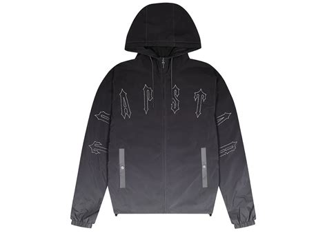 Trapstar Irongate Windbreaker Black Gradient Mens Ss23 Us