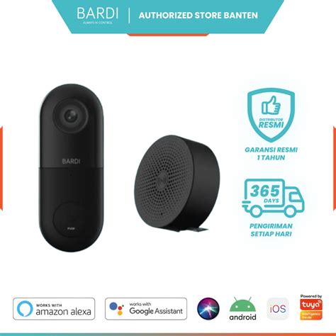 Jual Bardi Smart Ac Wireless Doorbell With Chime Shopee Indonesia