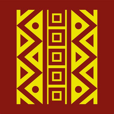 Tribal Pattern Shape Pattern World Culture Tribal Motif Design