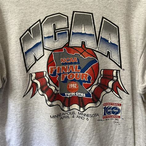 ‘92 Vintage Ncaa Final Four Twin City T Shirt Great Depop