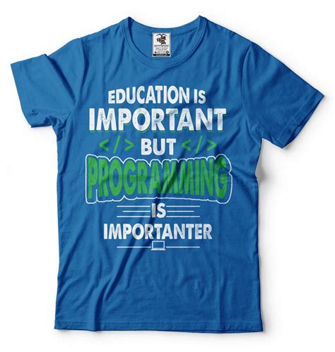 Programming T Shirt Funny Programming T For Programmer Etsy