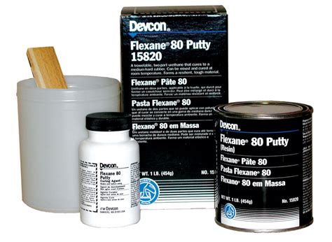 Flexane 80 Putty A Trowelable Urethane Compound Ideal For Conveyor Belt Repairs Devcon