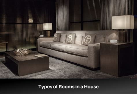 A Design List And Description Of Rooms In A House